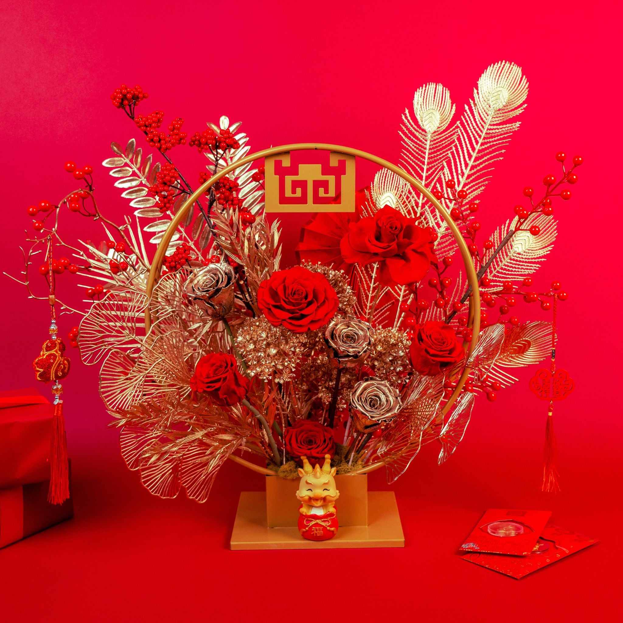Impeccable Year | Chinese Lunar New Year Arrangement – TheOnlyRoses