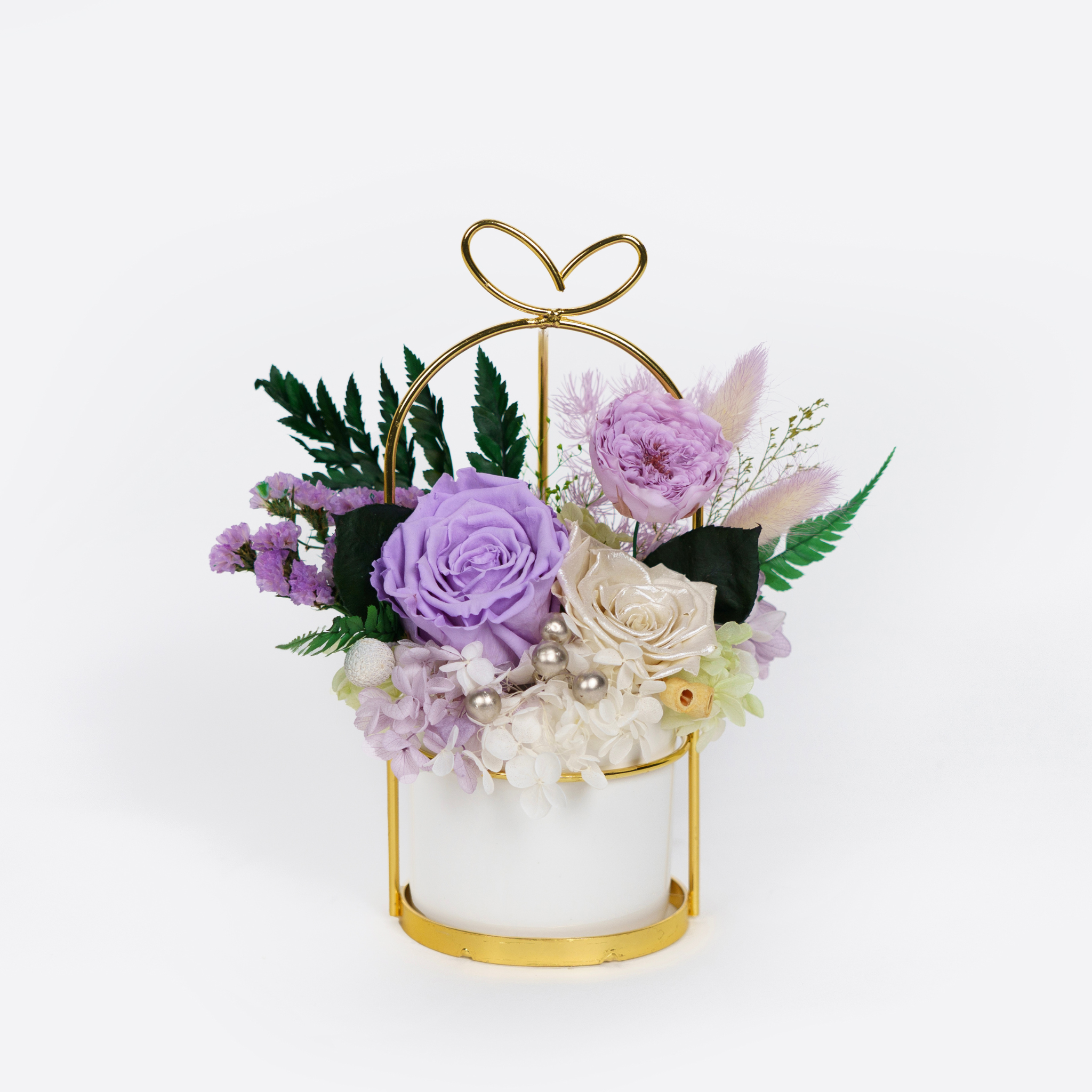 Luna Ceramic Vase Lilac – TheOnlyRoses